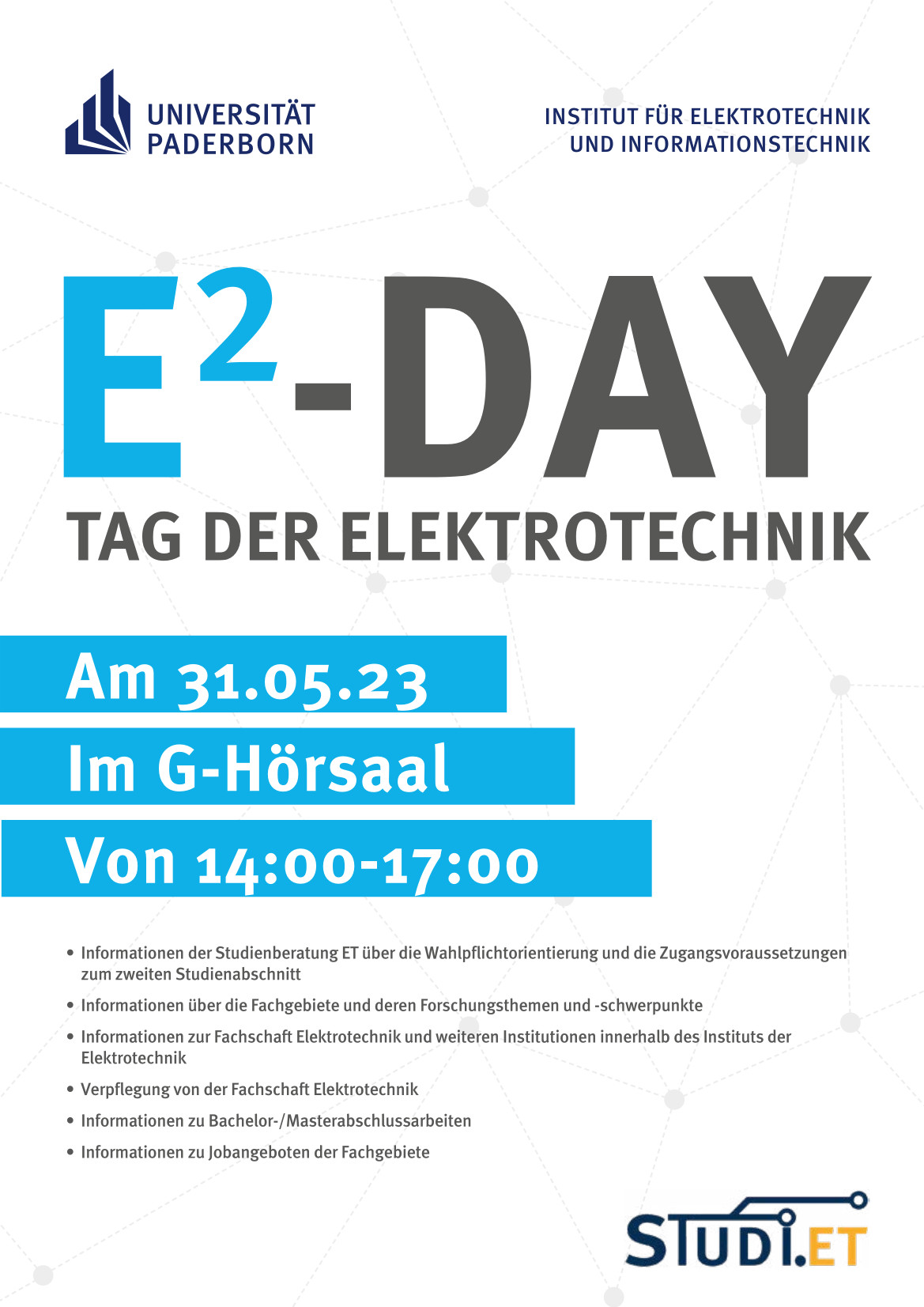 E²-Day - Tag der Elektrotechnik 2023
