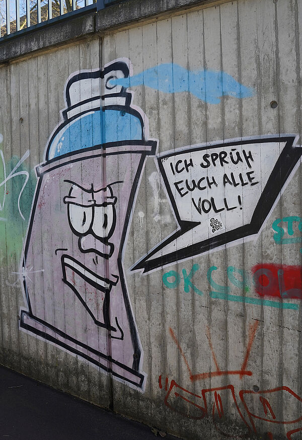 Universität Paderborn - News item - „Im Namen der Dose“: Graffiti ...