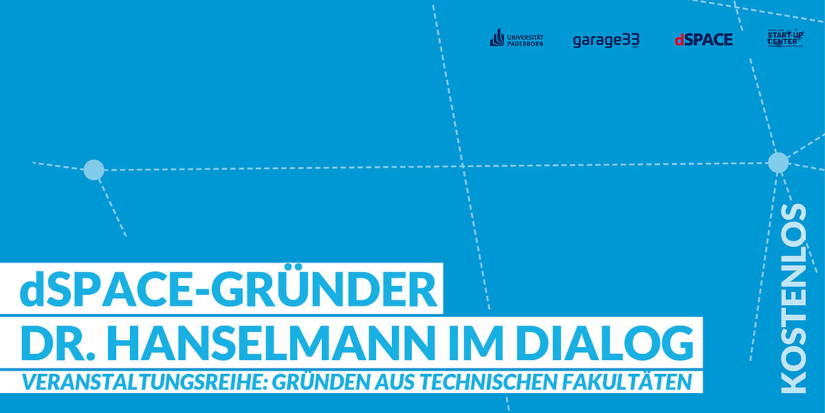 Erfolgreich Gründen – Event mit dSpace-Gründer Dr. Herbert Hanselmann ...
