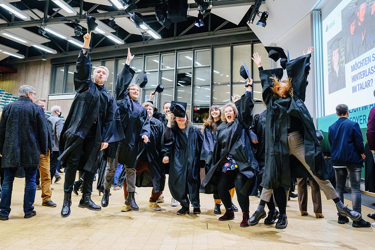 Abschlussfeier für Absolvent*innen des Bachelor und Master of Education