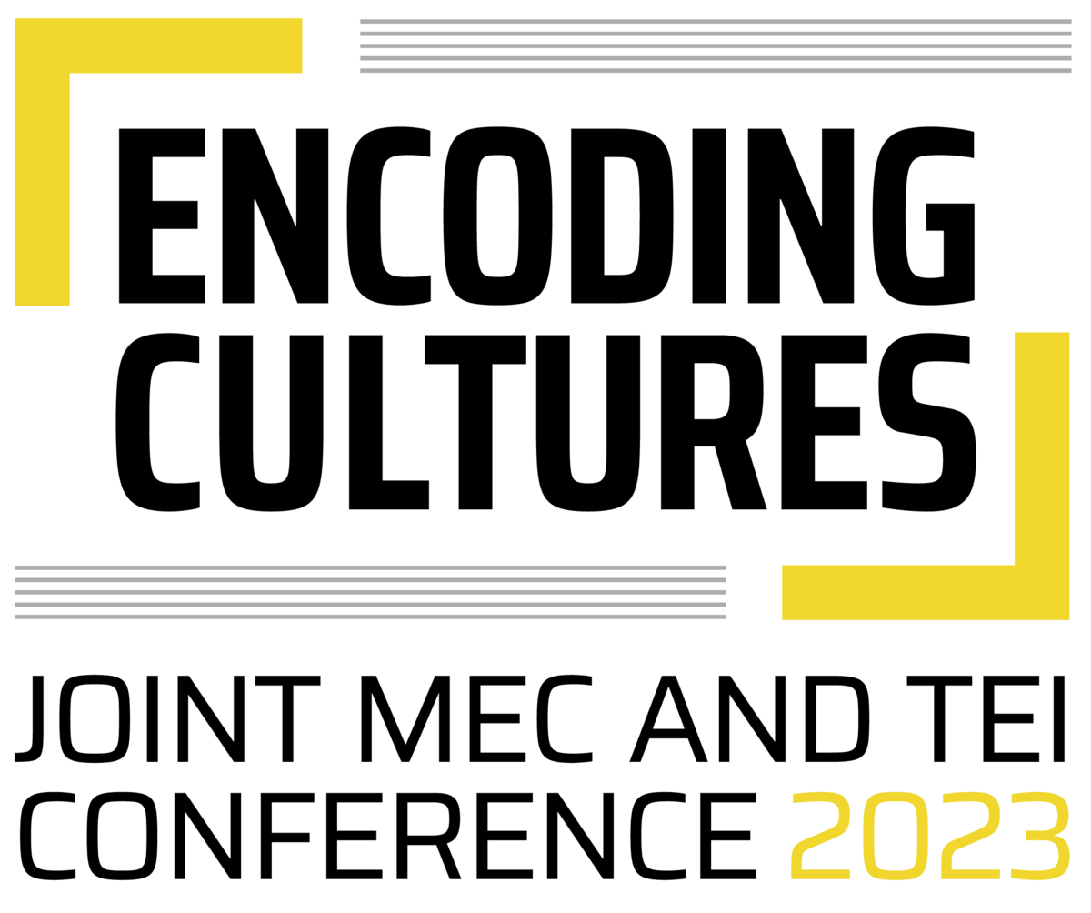 “Encoding Cultures” TEI/MEC Joint Conference: Closing Keynote by Till Grallert