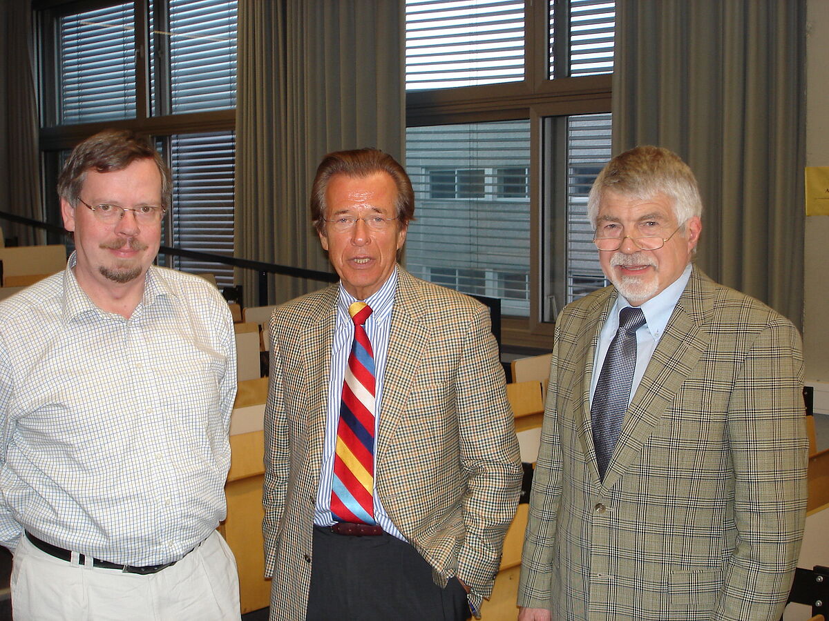 Prof. Dr. Dr. h. c. Bernhard Korte Gast im Fakultätskolloquium