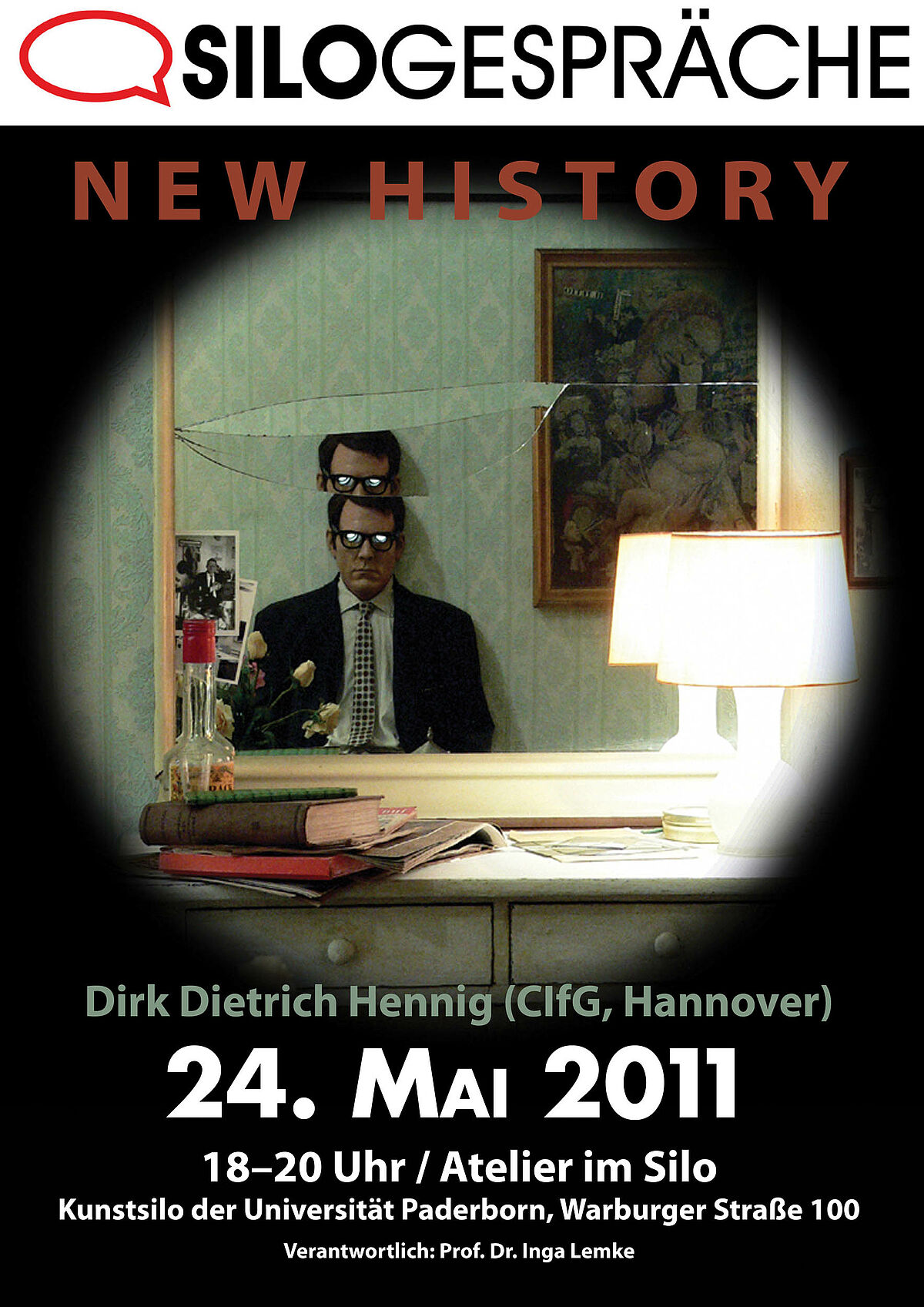 Dirk Dietrich Hennig (CIfG, Hannover) spricht am 24.5. im Kunstsilo über "New History"