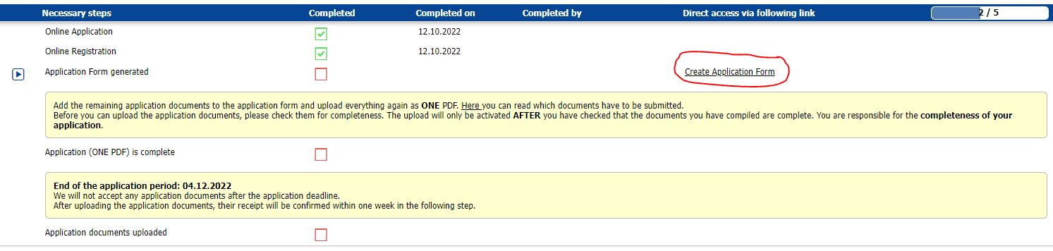 How to apply in Mobility Online | Paderborn University